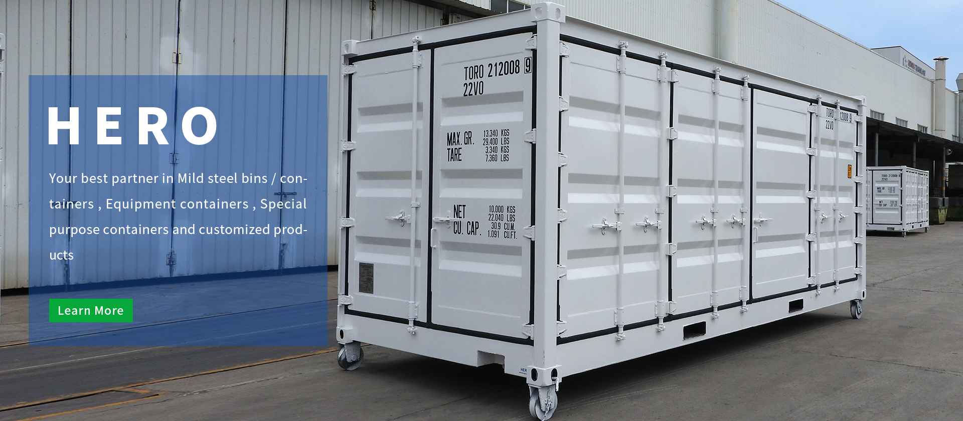 Skip Bin_Hooklift Bin_Equipment Container-Hero Equipment (Yangzhou) Co ...